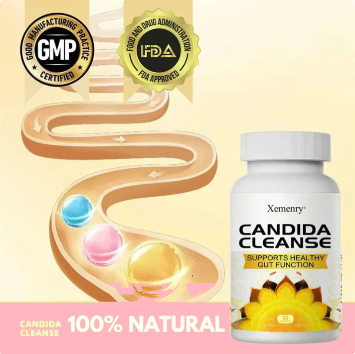 🌿 CÁNDIDA CLEANSE 🍄 60 CÁPSULAS – TerraNova